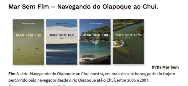Mar Sem Fim chega à academia. Saiba por que - Mar Sem Fim