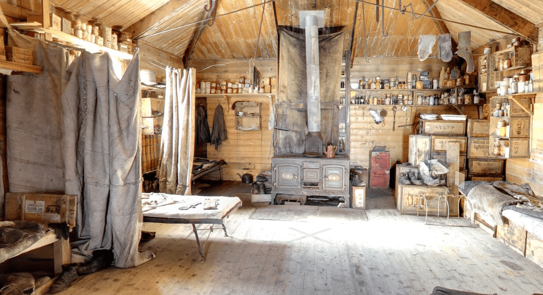 Cabana de Ernest Shackleton, conheça o interior