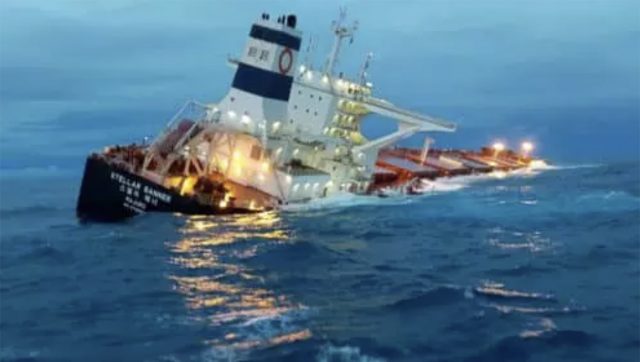 Navio encalhado no Maranhão, Stellar Banner, é afundado - Mar Sem Fim