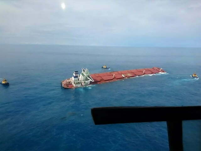 Navio encalhado no Maranhão, Stellar Banner, é afundado - Mar Sem Fim