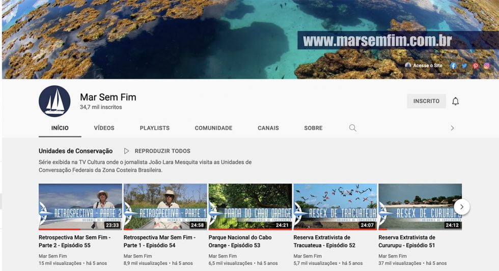 Mar Sem Fim, 2 milhões de visualizações e volta à TV - Mar Sem Fim