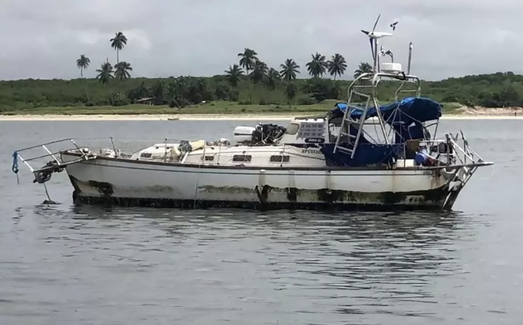 Corpo achado em veleiro à deriva em Natal - Mar Sem Fim
